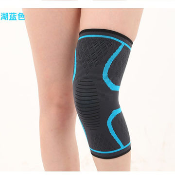 China Sports black legs double corrugated silicone non-slip knitted ...