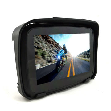China IP67 Waterproof Sat Navs for Motor Bikes with 5'' High-brightness ...