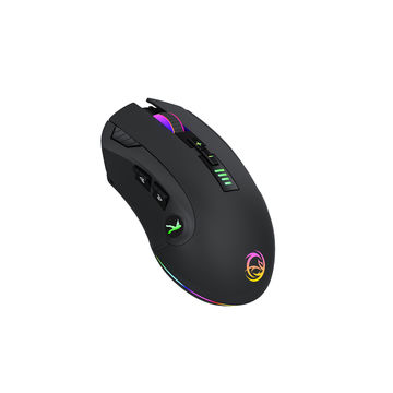 China 12D professional RGB gaming mouse with fire&G1,G2,G3,G4 key ...
