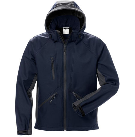 Windproof Softshell Work Jacket With Detachable Hood, Windwear jacket ...
