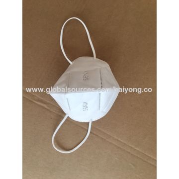 China High quality ffp2 KN95 civilian use disposable face mask GB2626-2006/2019 producer on ...