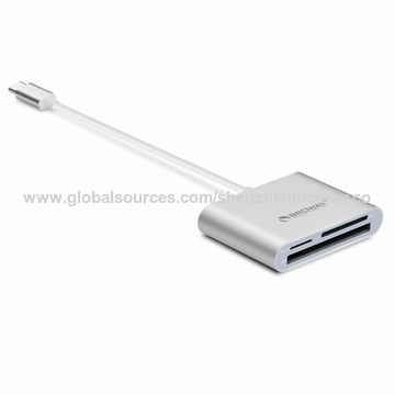 China Broway TYPE C to TF SD Card Camera Card Reader TYPE C OTG Card ...