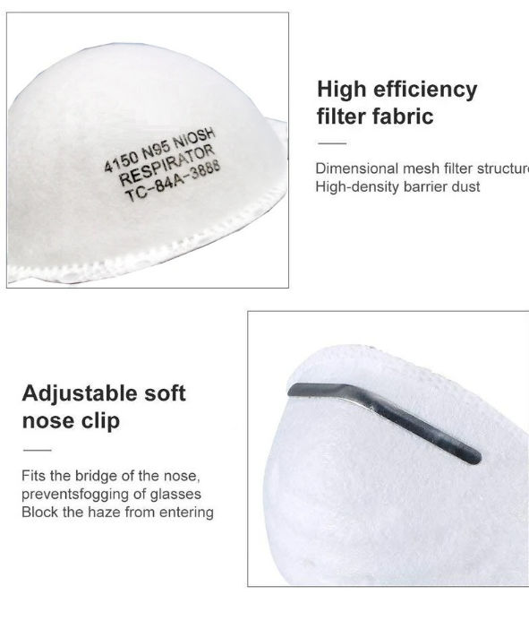 China NIOSH approved N95 cup mask without valve on Global Sources,N95 ...