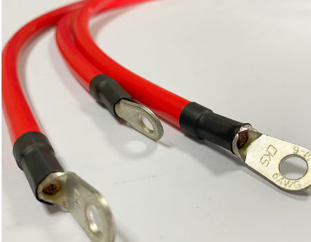 UL3512 6AWG red 280 RNB 14-6s semi stripping 15mm plug connector, plug wire harness automotive ...