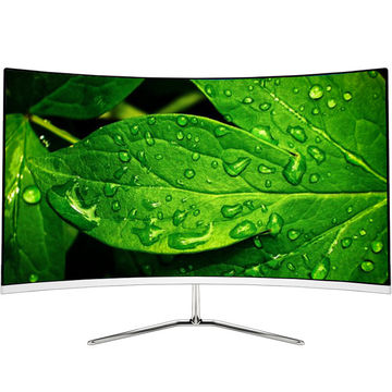 China 22 inch 24inch curved pc monitors for gaming high brightness Full ...