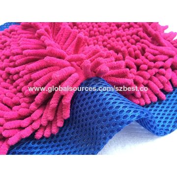 China Microfiber chenille mop for dry/wet mops,100% microfiber with ...