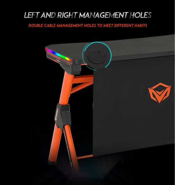 China Gaming Luminous Led Light RGB Racing Gamer Desk Pro Adjustable ...