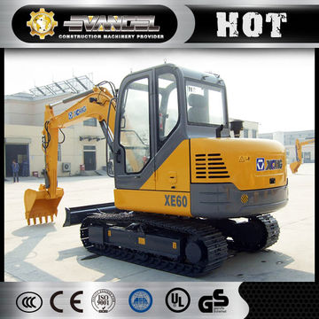 China XE60 6ton 0.18m3 Crawler Excavator New Excavator Price on Global ...