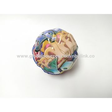 China Sports ball 2.4INCH PU high bounce colorful bumpy ball set ...