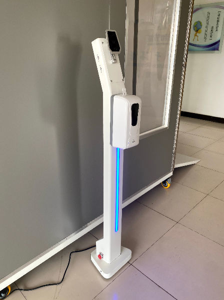 China Longhe infrared colum for body temperature measuring and hand ...