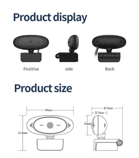 China APEC 2020 Factory Direct Sale Potable CMOS PC Camera HD 1920 ...