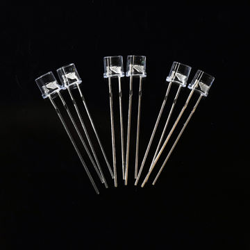 China Bi-color LED 5mm Flashing LED Red & Blue Flat Top on Global ...