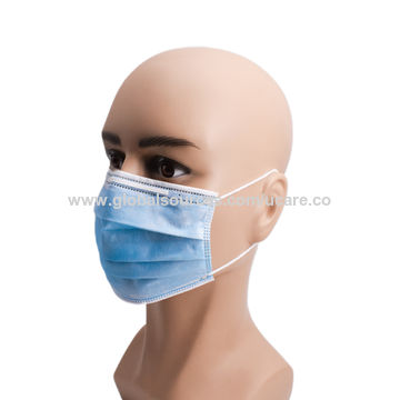 China 3ply Disposable Face Mask Civil Mask Protective anti-dust ...