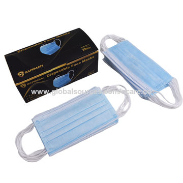 China 3ply Disposable Face Mask Civil Mask Protective anti-dust ...