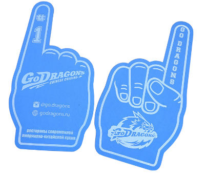 Cheering eva sponge foam Hand,Foam High Five Fingers Concert Hand ...