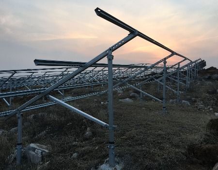 China S550GD ZM275 PV supporting Zinc-aluminium-magnesium solar ...