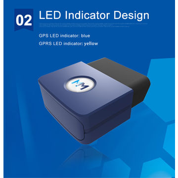 China WanWayTech 2020 obd2 GPS Tracker GS21 2G Sim Card with sms ...