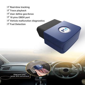 China WanWayTech 2020 obd2 GPS Tracker GS21 2G Sim Card with sms ...