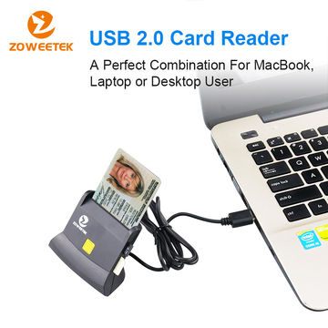 China Zoweetek EMV USB IC/ID/SD/Micro SD/SIM Credit Smart Card Reader ...