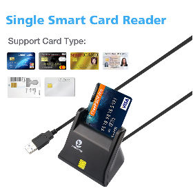 Zoweetek EMV USB IC ID Smart Card Reader ISO 7816 credit smart card ...