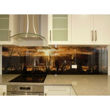China Beautiful Kitchen Splashback Glass on Global Sources,Kitchen ...