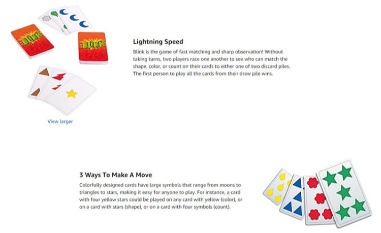 China Mattel Games Blink – The World's Fastest Game of paper card game ...