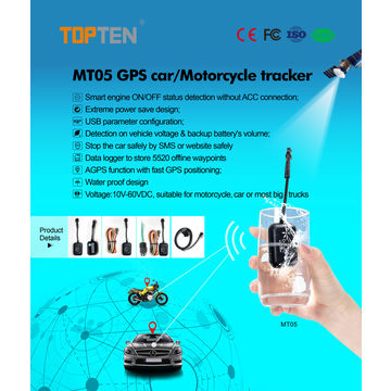 China Cheap Motorcycle Vehicle GPS Tracker GSM MT05 Vibration Alarm ...