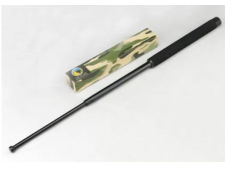 China 2020 Wholesale titanium Black Steel Expandable Police Baton for ...