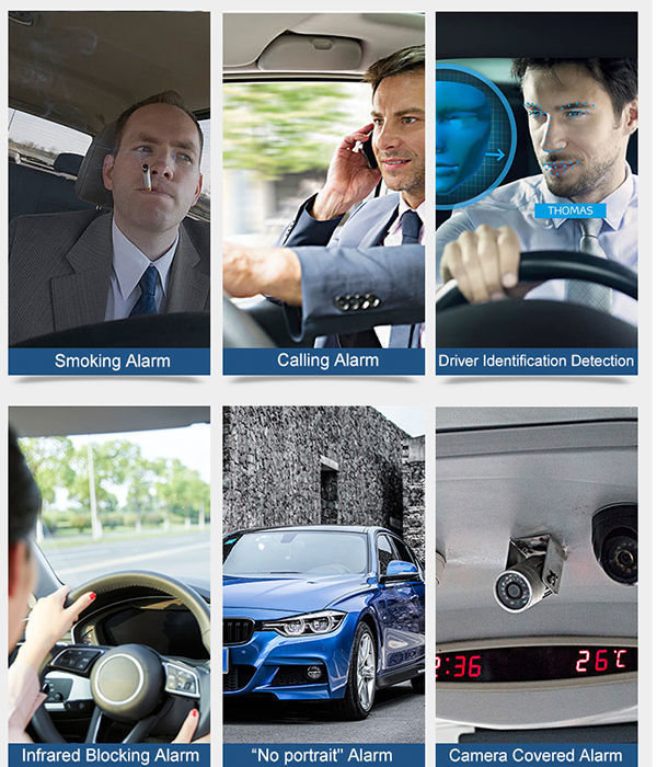 China Smoking alarm gps tracker anti collision radar fatigue detection ...