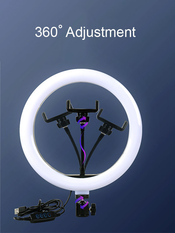 8inch 84Led 2M tripod Ring Light Photography studio Dimmable Video ...