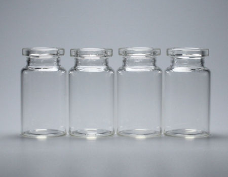 7ml Glass Vial Crimp Neck Premium Pharmacy Glass Vial with Caps, Glass ...