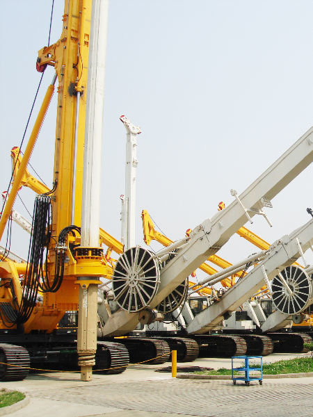 Famous brand xc mg hydraulic diaphragm wall grab piling machine XG450D ...
