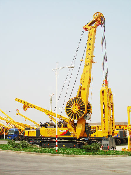 Famous brand xc mg hydraulic diaphragm wall grab piling machine XG450D ...