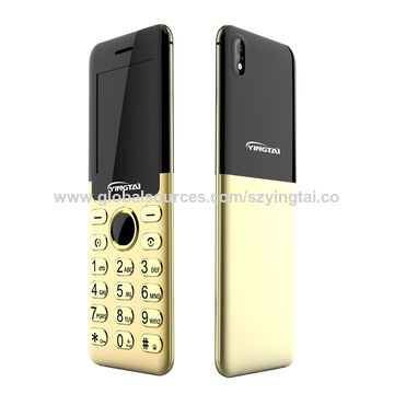 China Metal cover 2.0" Curved screen dual sim mobile phone, unlocked ...