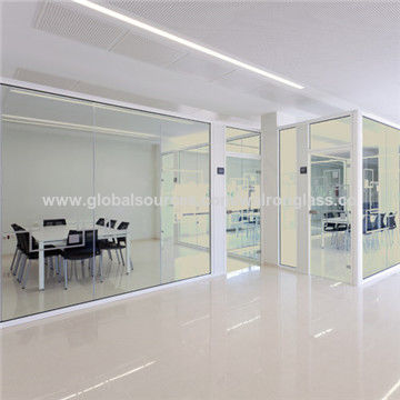 China Commercial / Office Glass Partition Wall on Global Sources,Glass ...