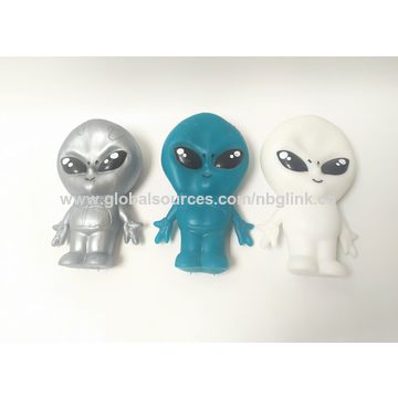 China Vent ball stress toy TPR cute squishy squeeze stretch Alien with ...