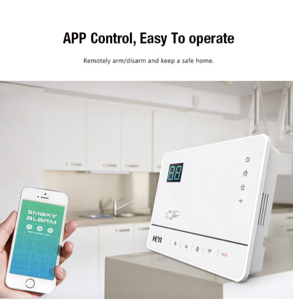 China Advanced Wifi/ PSTN 12V Intruder Auto Dial Alarm System with SOS ...