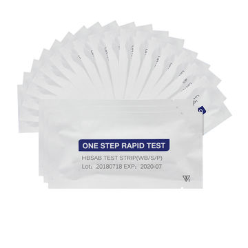 China Hepatitis B Test Device One Step HBsAb Rapid Test Kit on Global ...