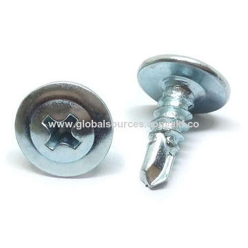 China Wafer head self drilling tapping screw,Pan head self tapping ...