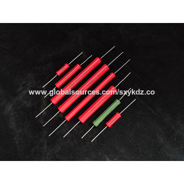 China High voltage glass glaze resistors 1w,2w,3w,5w,8w,10w,20w,30w,50w ...