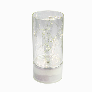 China Glass tube with LED light on Global Sources