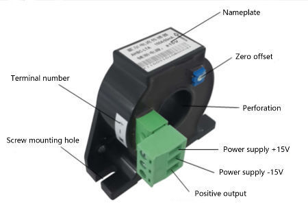 China Close loop AC/DC hall effect current sensor with 0.5s 0~300A ...