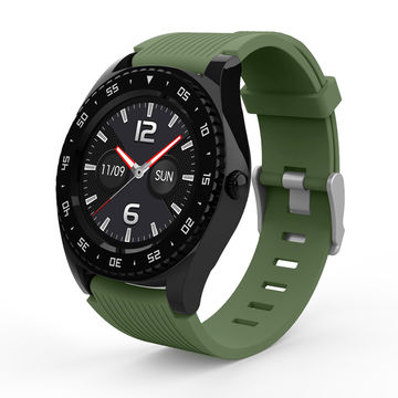 China M12 Smart Watch IP68 Waterproof Bluetooth Call Ecg Round Full ...