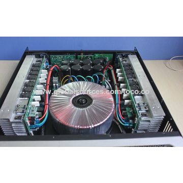 China Professional power amplifier with LCD display, mature circuit ...