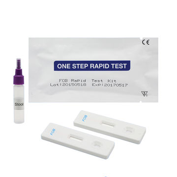 China Fecal Occult Blood (FOB) Rapid Diagnostic Kit (Colloidal Gold) on ...