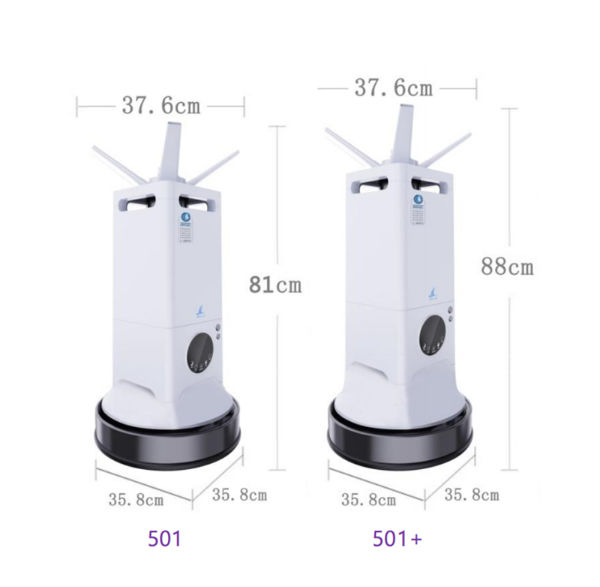 ChinaAutonomous Wheeled Mobile SprayRobot Disinfection Robots on Global ...