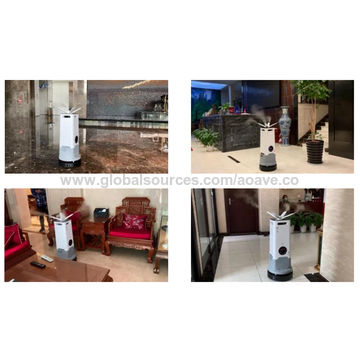 ChinaAutonomous Wheeled Mobile SprayRobot Disinfection Robots on Global ...