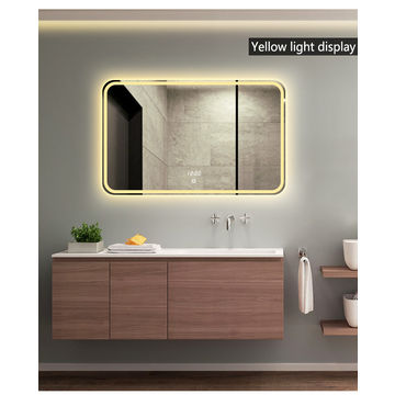 China High quality Antifog wall hanging touch screen electric shaving ...