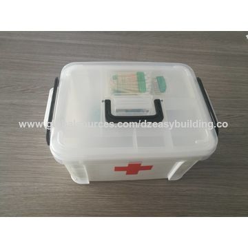 China Medical toolbox,used to hold the family medicine,Double layer ...