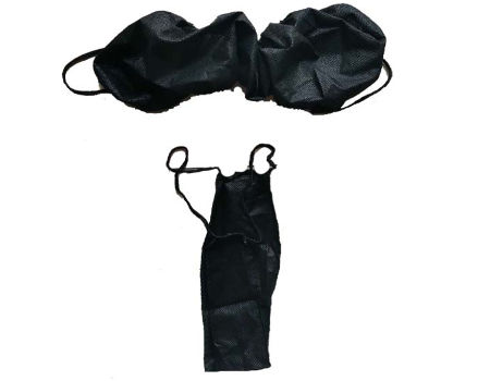 Disposable nonwoven bra and bikini set for spa and beauty salon, Bra ...